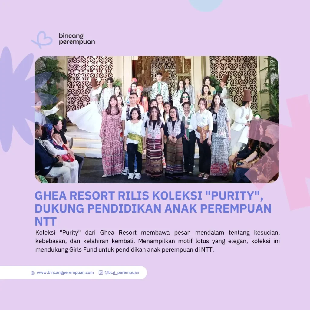 Ghea Resort Rilis Koleksi "Purity", Dukung Pendidikan Anak Perempuan ...