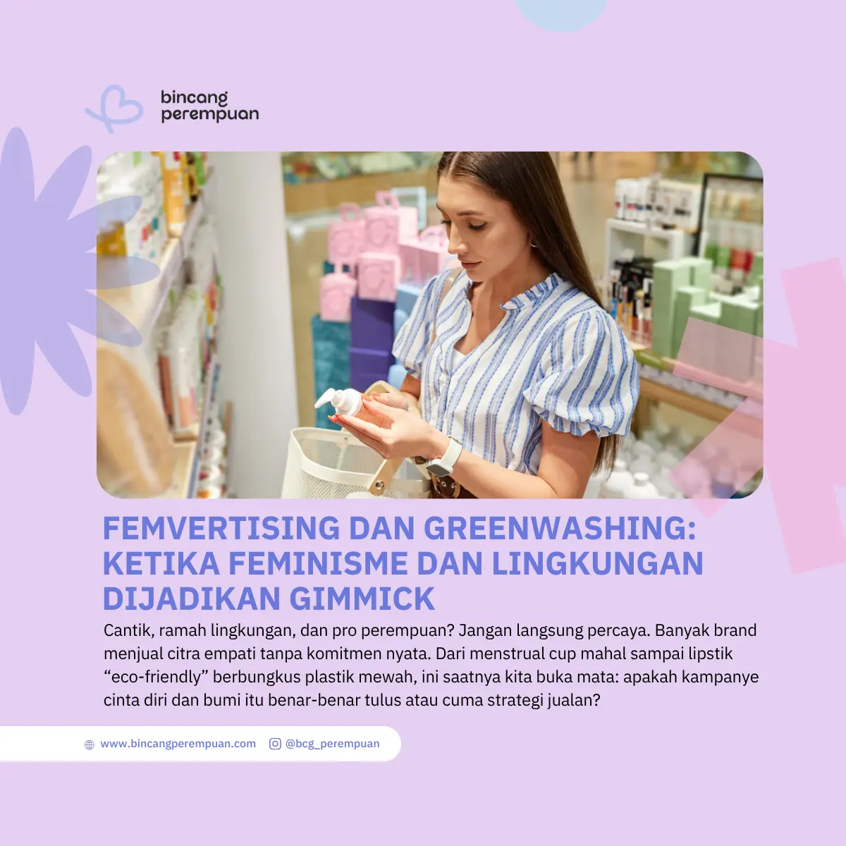 Femvertising dan Greenwashing: Ketika Feminisme dan Lingkungan ...